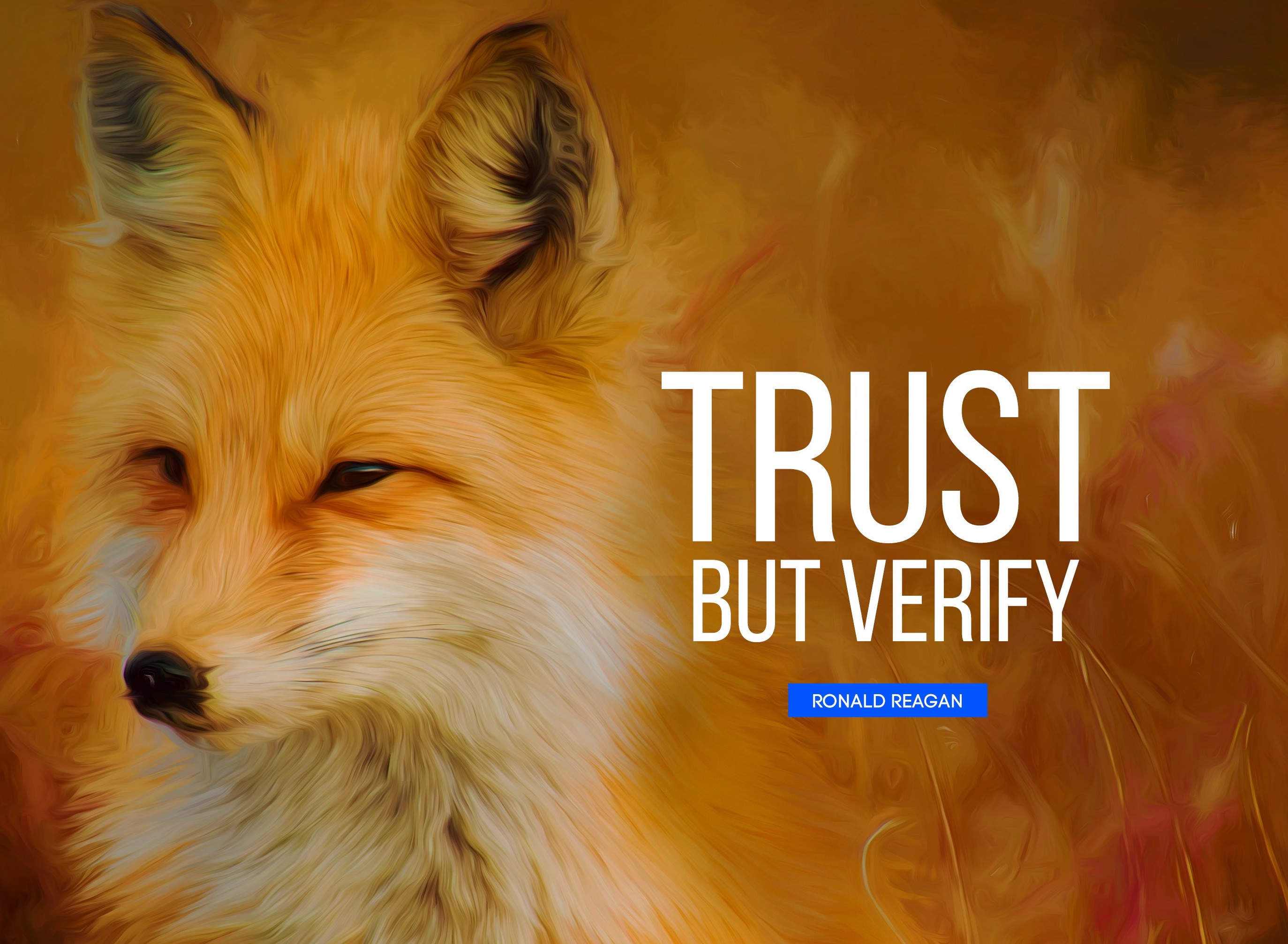 Trust but verify (Доверяй, но проверяй, Doveryai, no proveryai) – Laeeq ...