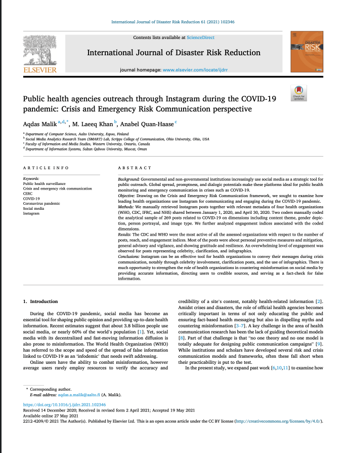 Publications – Laeeq Khan, Ph.D.